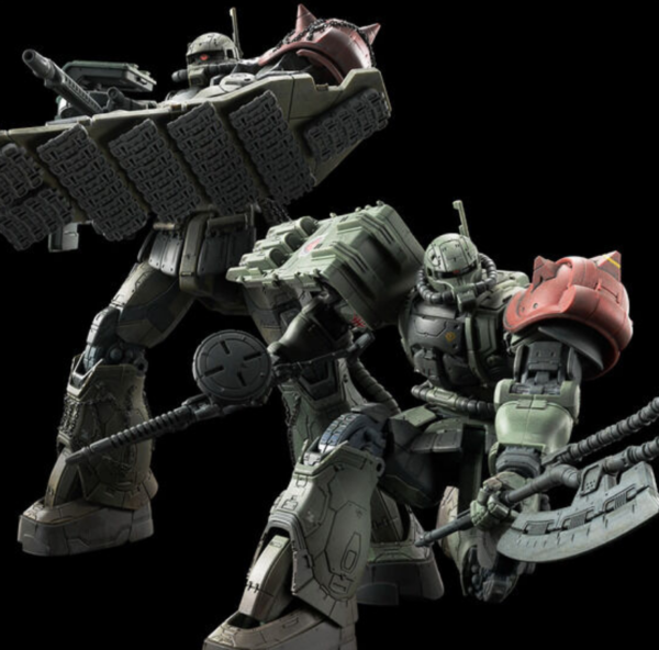 P-Bandai: HG 1/144 Zaku II tipo F / Zaku II no identificado (LeSean)